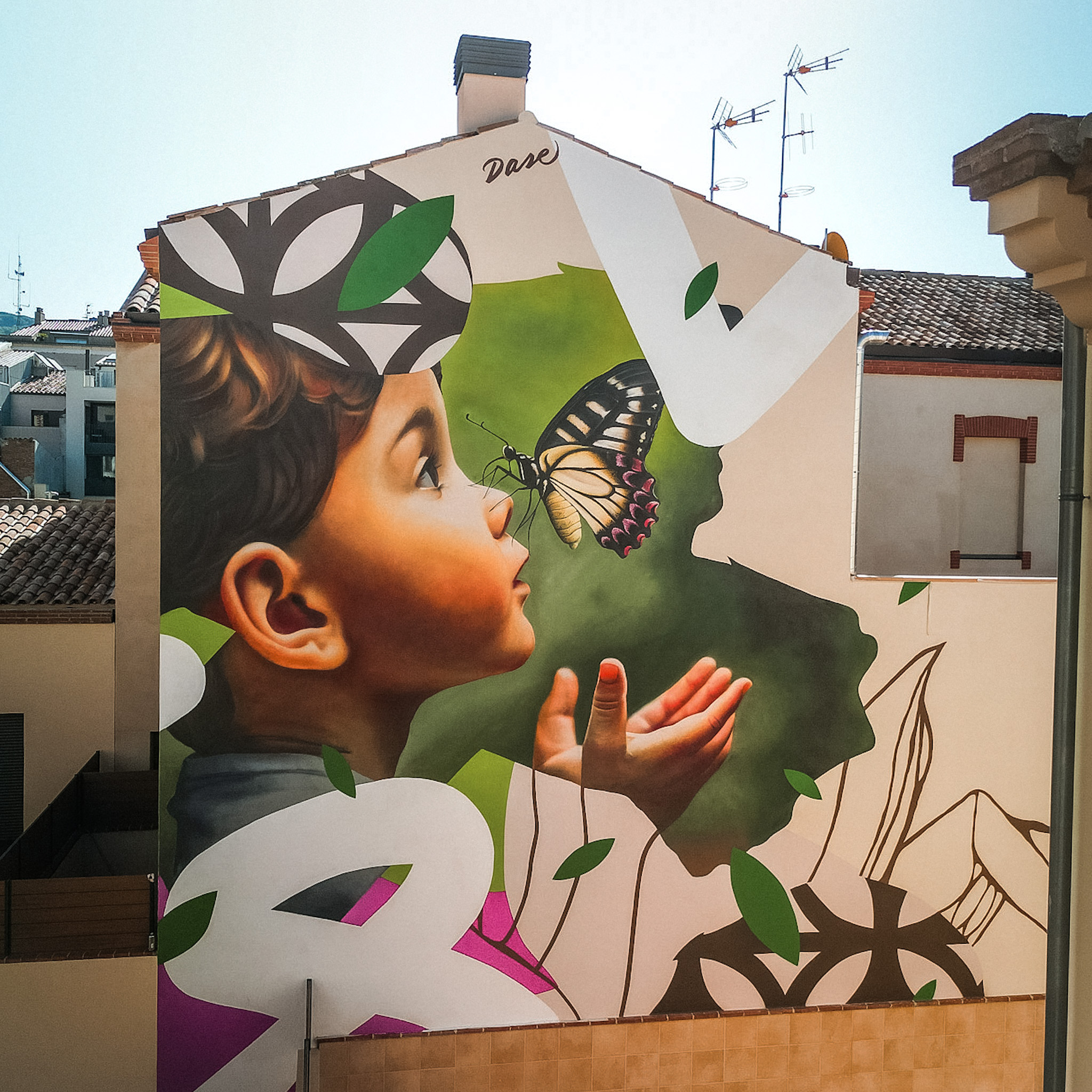 Murales para Pared pintados A Mano · Dase